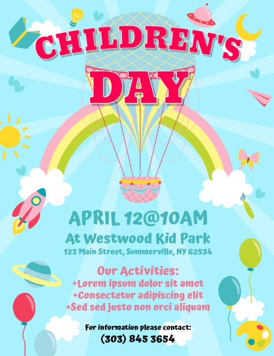 Copy of Children's Day Flyer | PosterMyWall