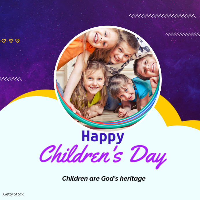Children's Day flyer template | PosterMyWall