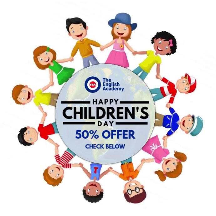 Children's Day Offer Video Post Template | PosterMyWall