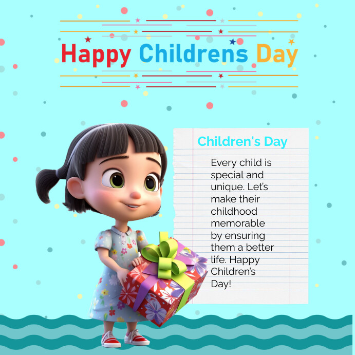 Copy of Children's Day Post | PosterMyWall