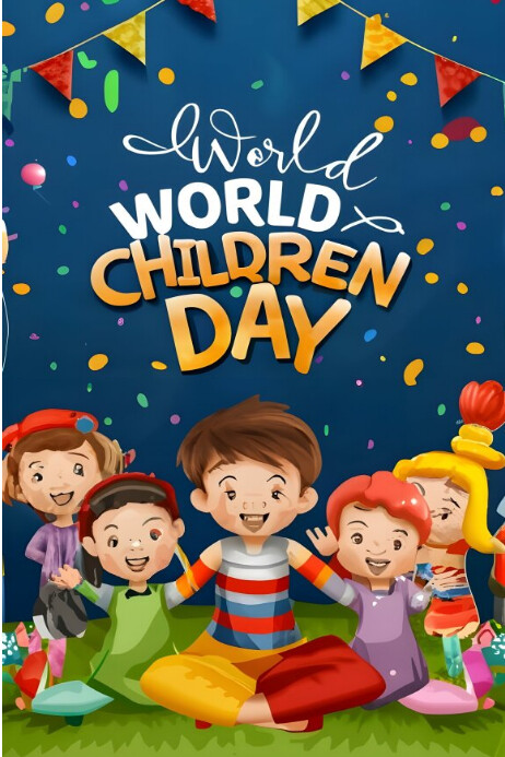 Children's day template | PosterMyWall