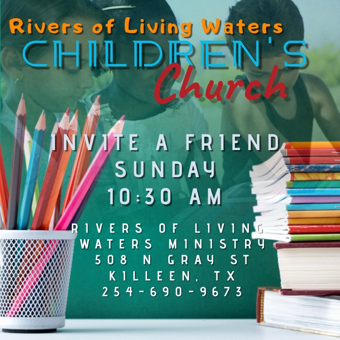 Children's Church Template | PosterMyWall