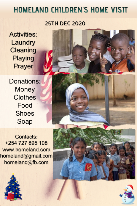 Children's home visit Template | PosterMyWall