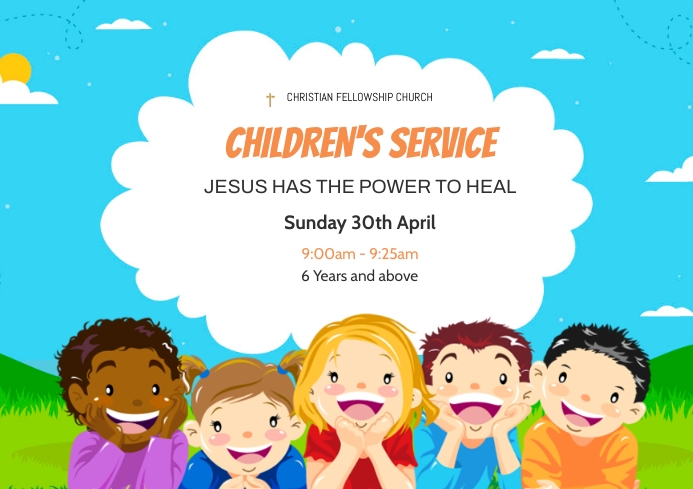 Copy of CHILDREN'S MINISTRY | PosterMyWall