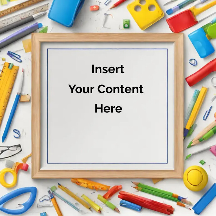 Children's School Design Template | PosterMyWall