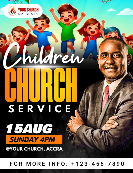 Children's service | PosterMyWall
