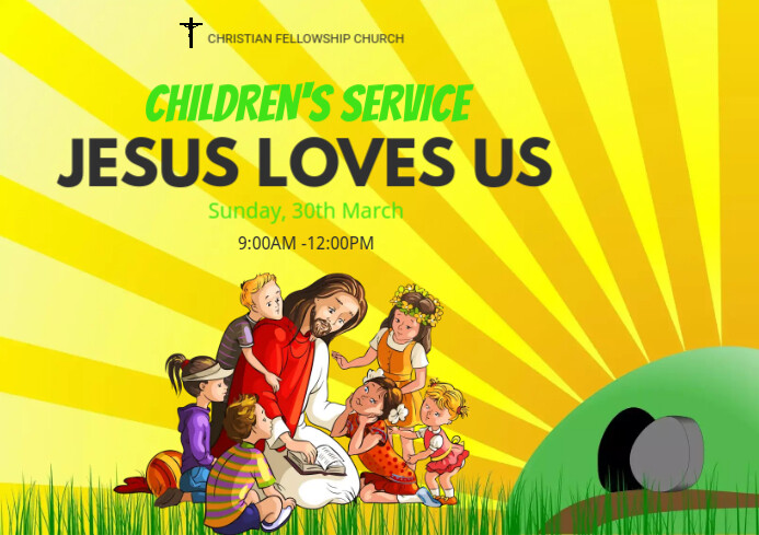 Children's service Template | PosterMyWall
