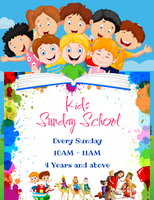 Sunday School Flyer Samples News Flash • Prince George's County