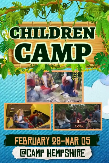Children Camp Poster Template | PosterMyWall