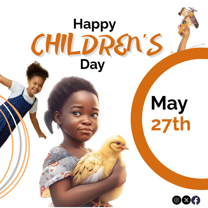 Children day design template | PosterMyWall