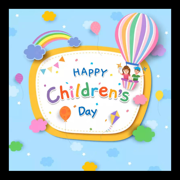 Children day flyer Template | PosterMyWall