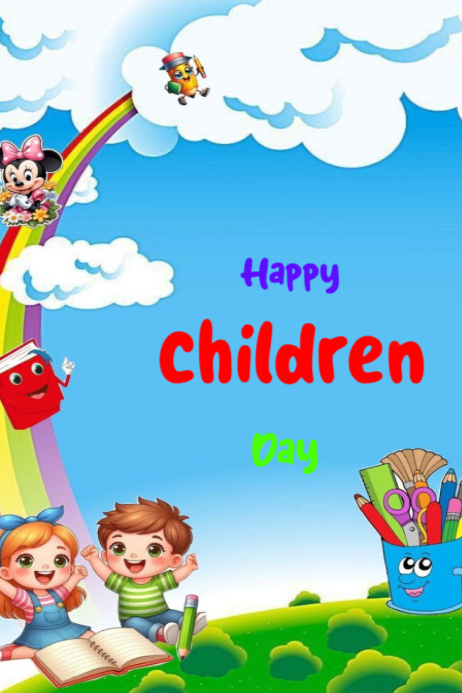 Children day poster Template | PosterMyWall