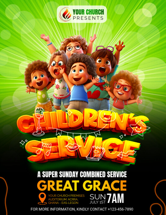 Children service | PosterMyWall