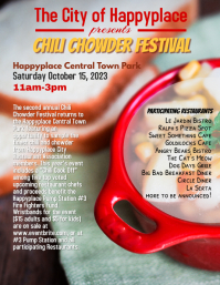 Chili Chowder Fest Event Flyer Template | PosterMyWall
