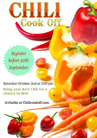 chili cook ad design template | PosterMyWall