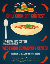 Chili Cook-off Contest Template | PosterMyWall