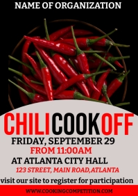 Chili Cook-off Template | PosterMyWall