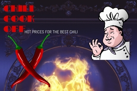 Chili Cook-off Contest Template | PosterMyWall