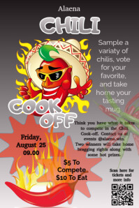Chili Cook-off Contest Template | PosterMyWall
