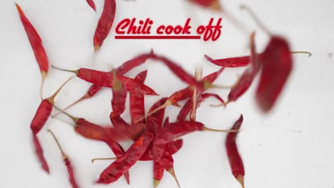 Chili Cook Off Template | PosterMyWall