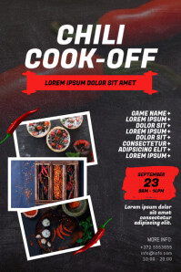 2,430+ chili cook-off contest template Customizable Design Templates ...