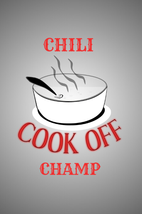 Chili Cook Off Champ Template | PosterMyWall