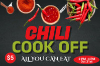 Chili Cook Off Judge Template | PosterMyWall