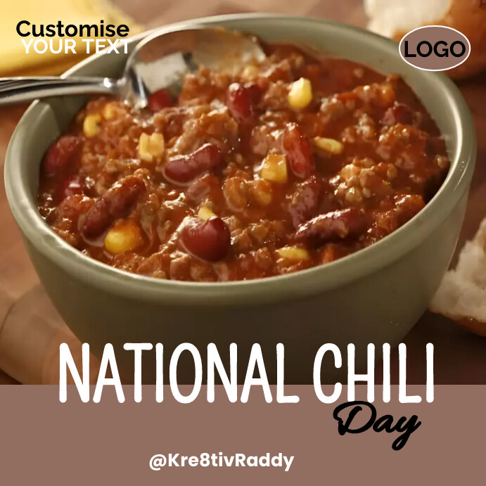 Chili Day Template | PosterMyWall