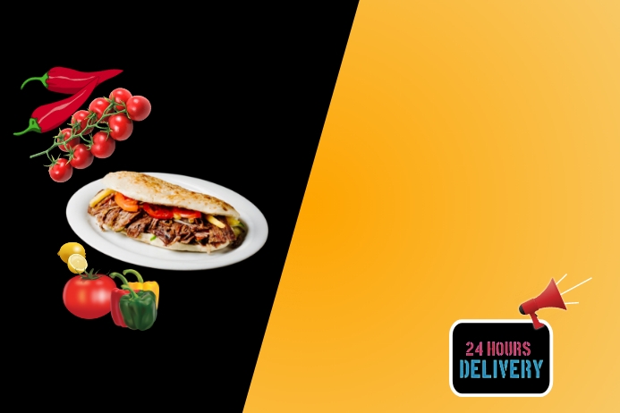 Chili Fast Food Template | PosterMyWall