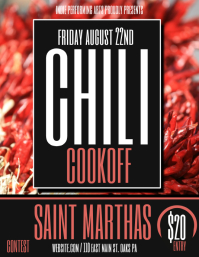 Chili Template | PosterMyWall
