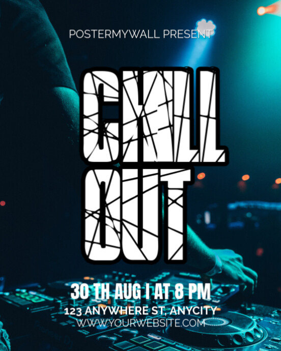 Plantilla de chill out | PosterMyWall
