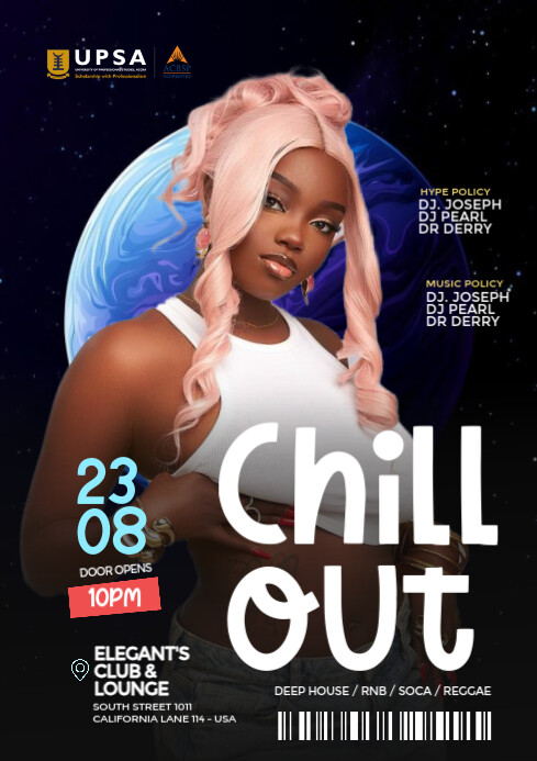 Chill Out Party Design Template | PosterMyWall