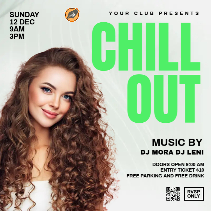 Plantilla de Chill Out Party | PosterMyWall