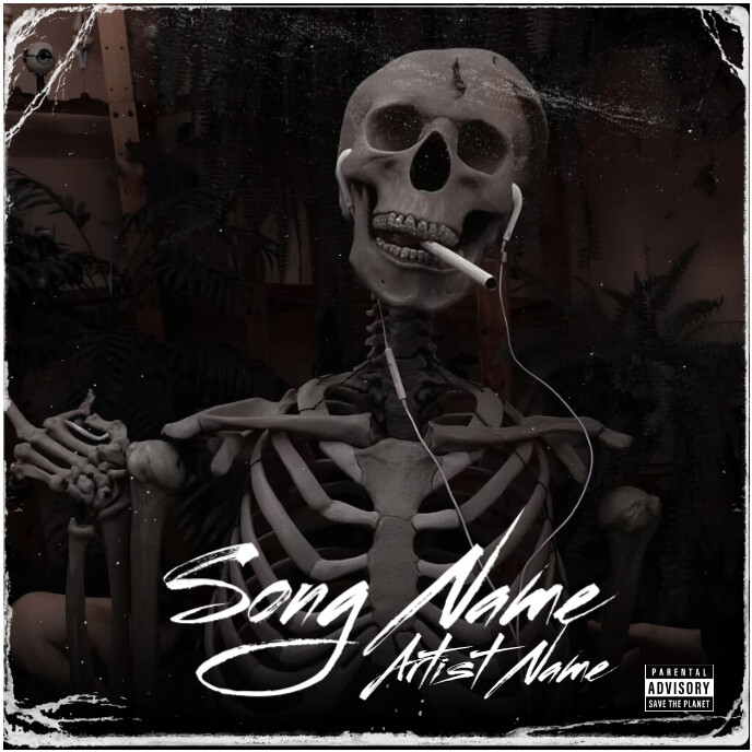 Modèle Chill Till Death Album Cover | PosterMyWall