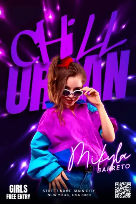 Chill Urban Template | PosterMyWall