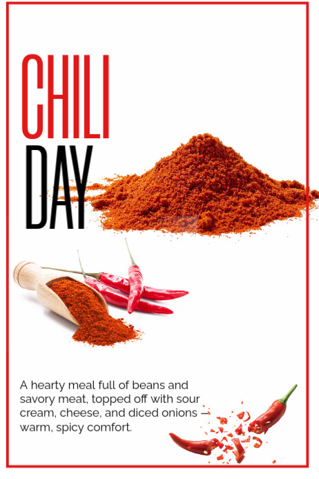 Copy of Chilli day | PosterMyWall