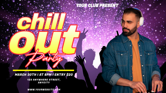 Chillout Party Template | PosterMyWall