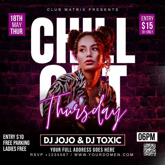 Chillout thursday Template | PosterMyWall