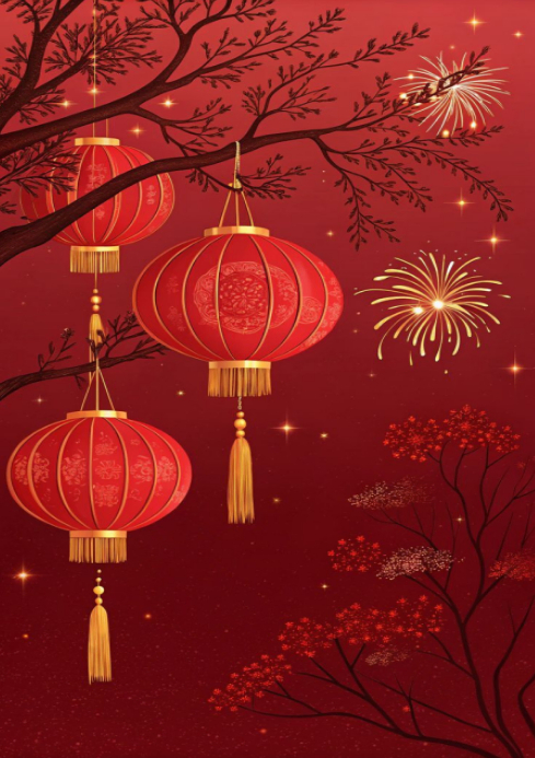 China New Year Celebration 2026 Template | PosterMyWall