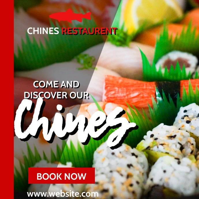 Copy of CHINES restaurant advertisement (1) | PosterMyWall