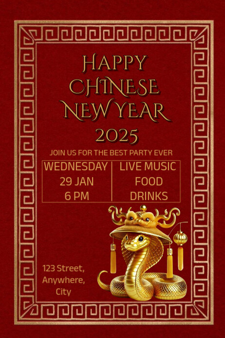 Chinese Template | PosterMyWall