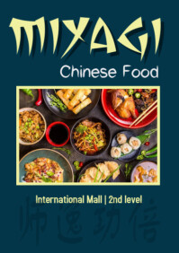 Chinese Food Ads Template | PosterMyWall