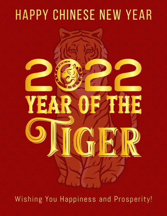Chinese New Year 2022 Poster