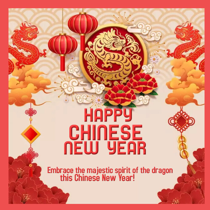 Chinese New year 2024 Template | PosterMyWall