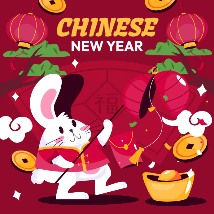 Chinese New Year Ads Template | PosterMyWall