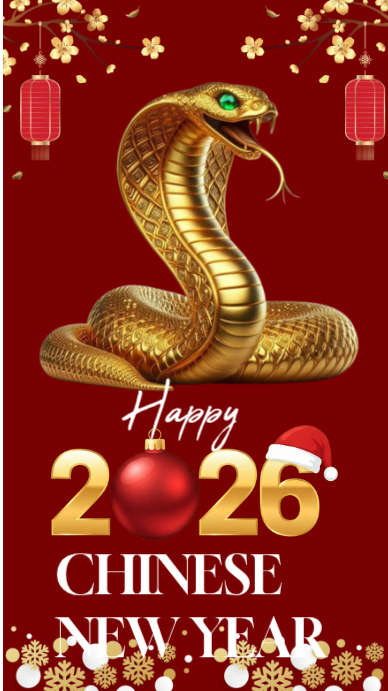 chinese new year card Template | PosterMyWall