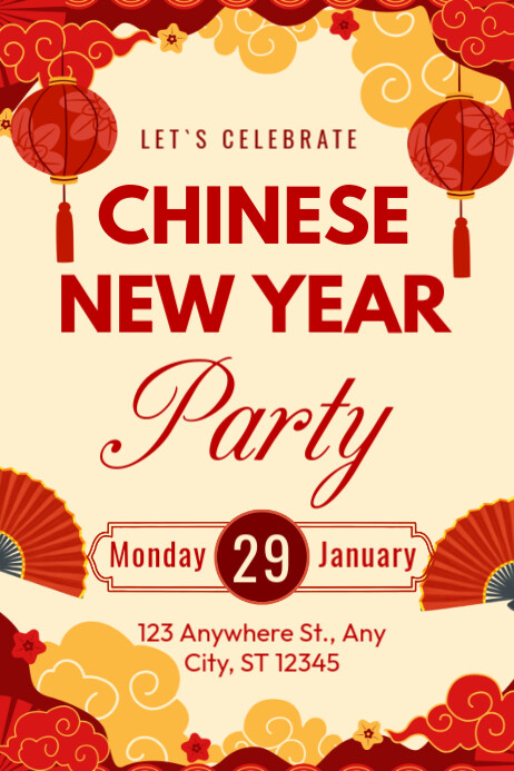 Copy of Chinese New Year Celebration | PosterMyWall