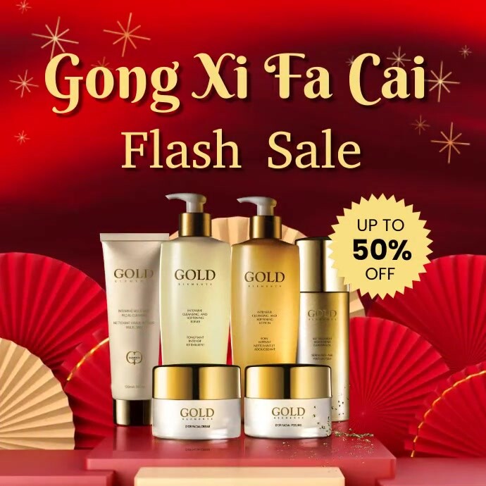 Plantilla de Chinese New Year Flash Sale Ads | PosterMyWall