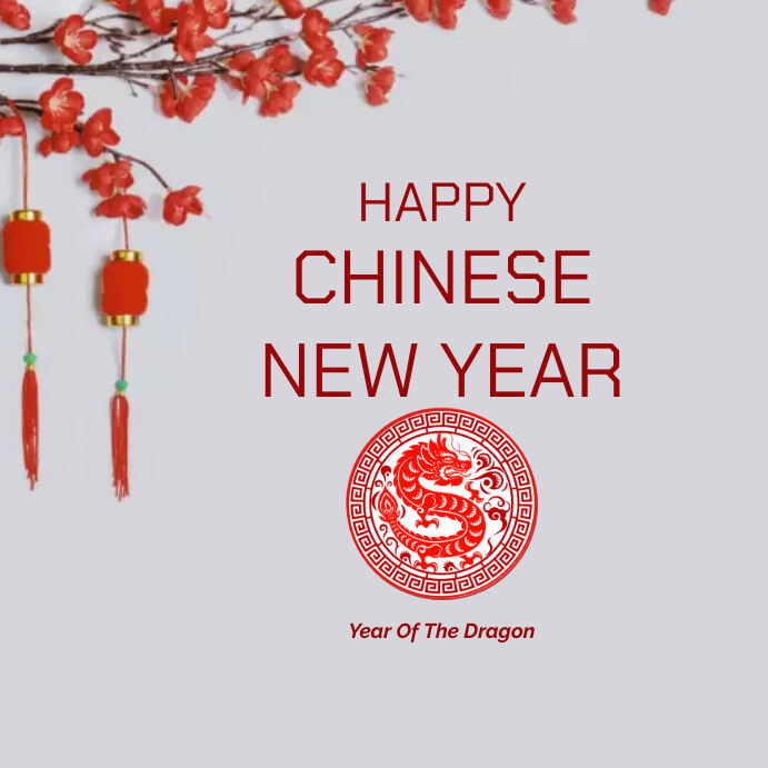 Chinese New Year Instagram Post Template | PosterMyWall