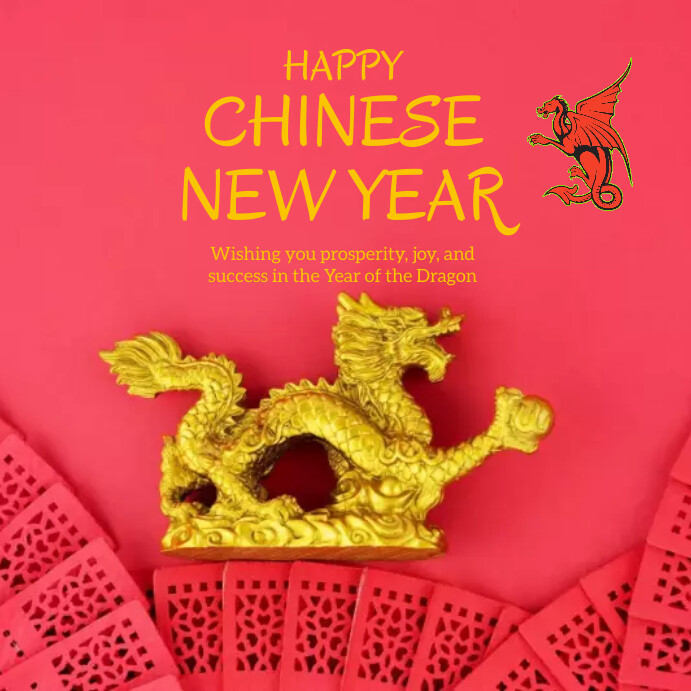 Chinese New Year Instagram Post Template | PosterMyWall